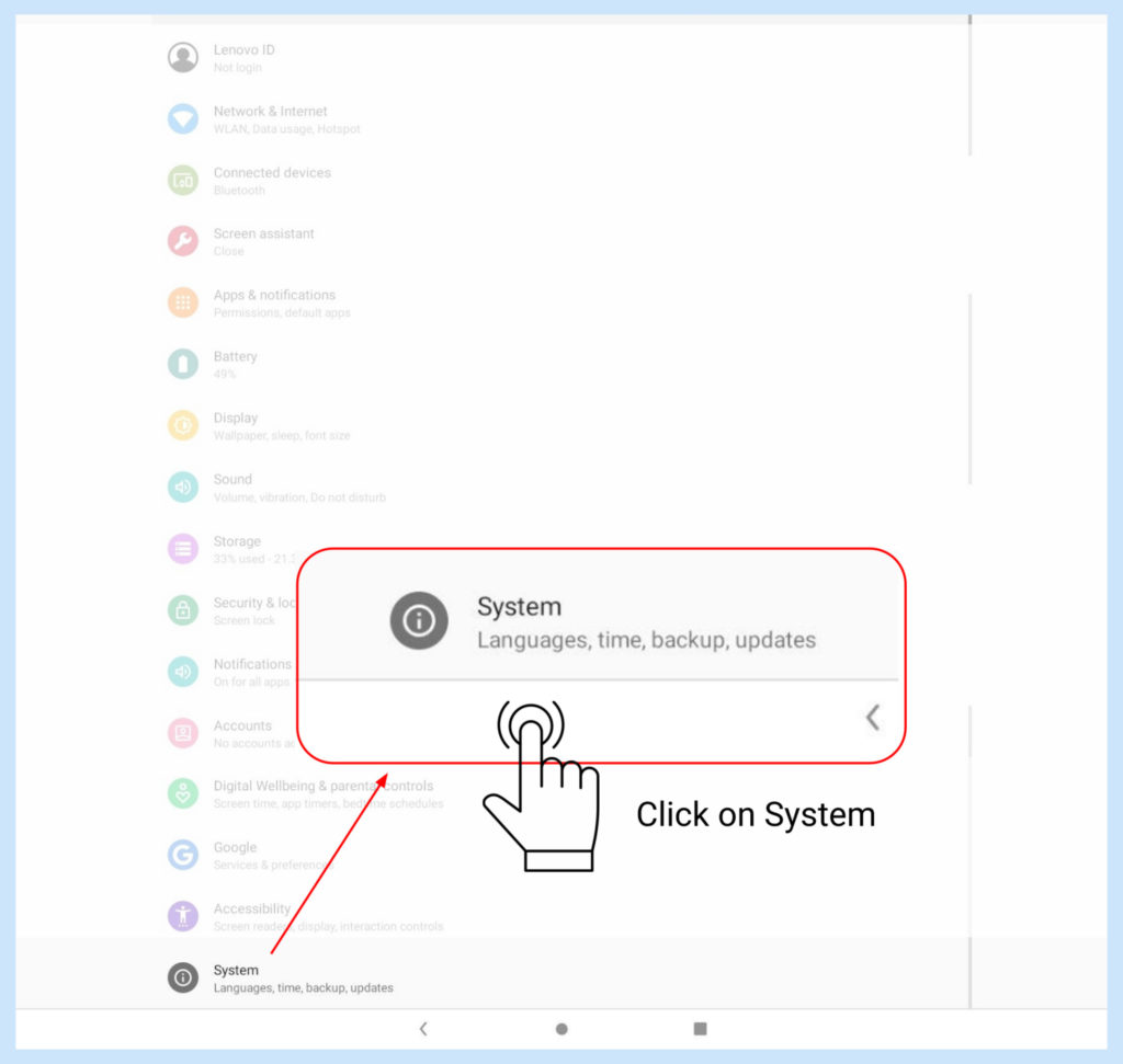 Finding the Tablets Serial Number – Early Digital Learning Programme
