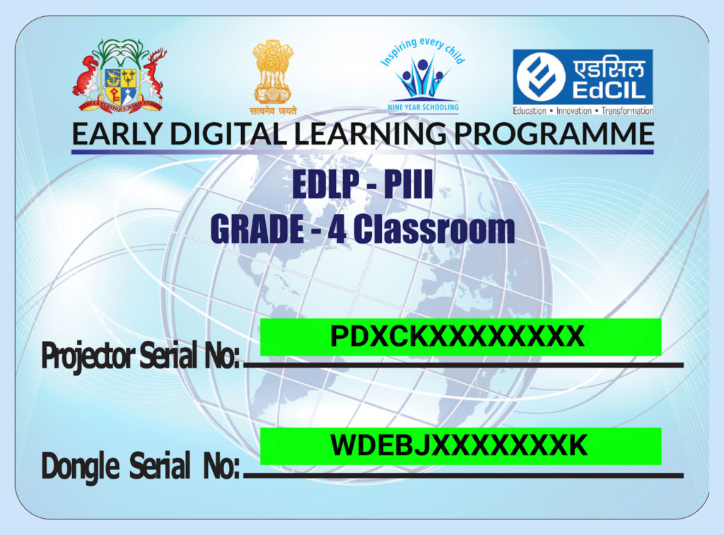 Finding the Serial Number – Early Digital Learning Programme